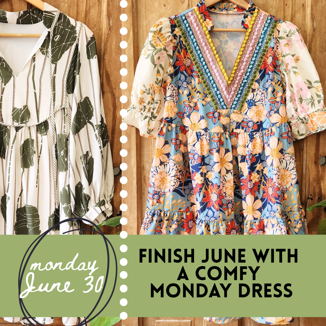 Comfy Monday Dresses — Cactus Creek Shop
