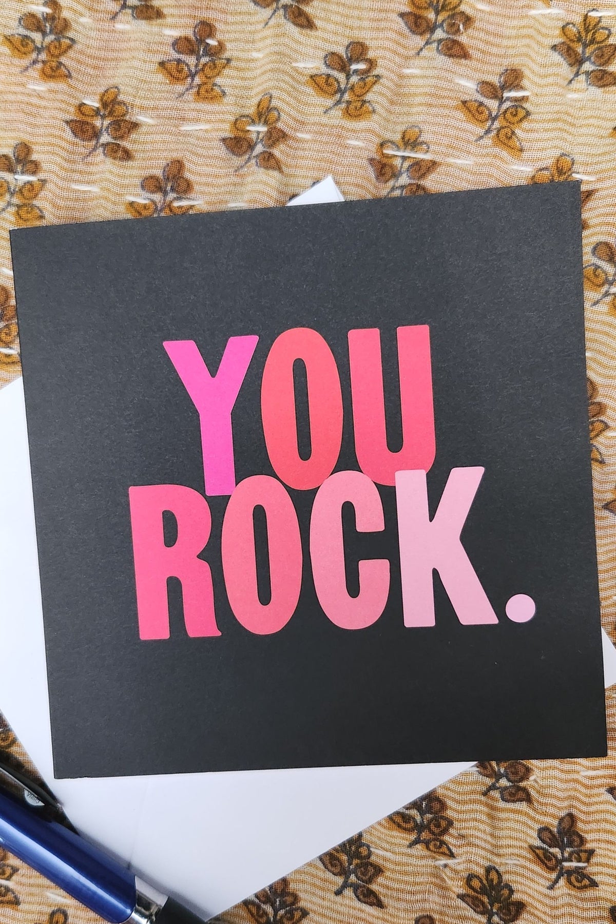 You Rock Inspirational Card — Cactus Creek Shop